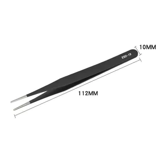 6 Electronic Tweezers Anti-static ESD SMD
