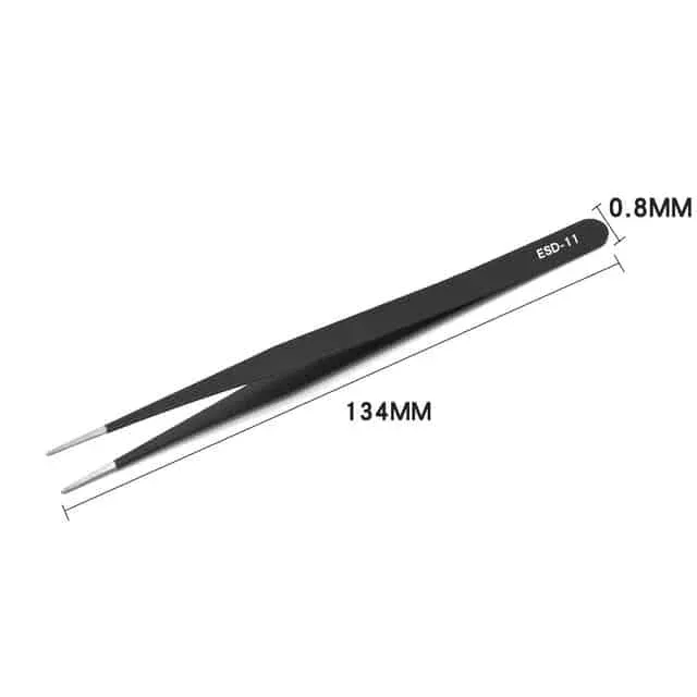 6 Electronic Tweezers Anti-static ESD SMD