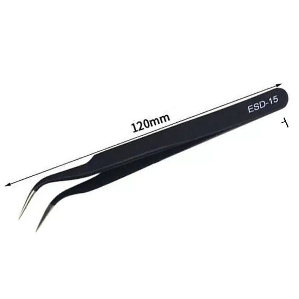 6 Electronic Tweezers Anti-static ESD SMD