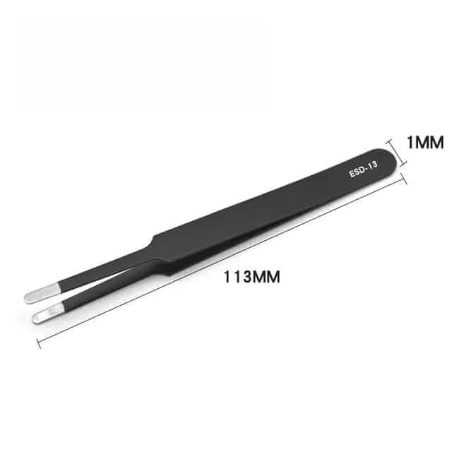 6 Electronic Tweezers Anti-static ESD SMD